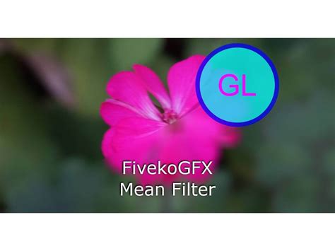 fast image blur filter with opengl webgl fiveko