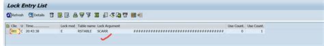 Locking Db Table In Sap By Standard Function Module Sapcodes