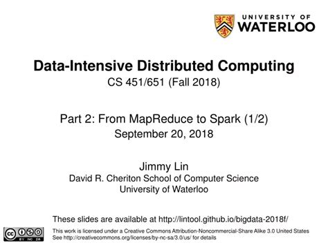 Ppt Data Intensive Distributed Computing Powerpoint Presentation