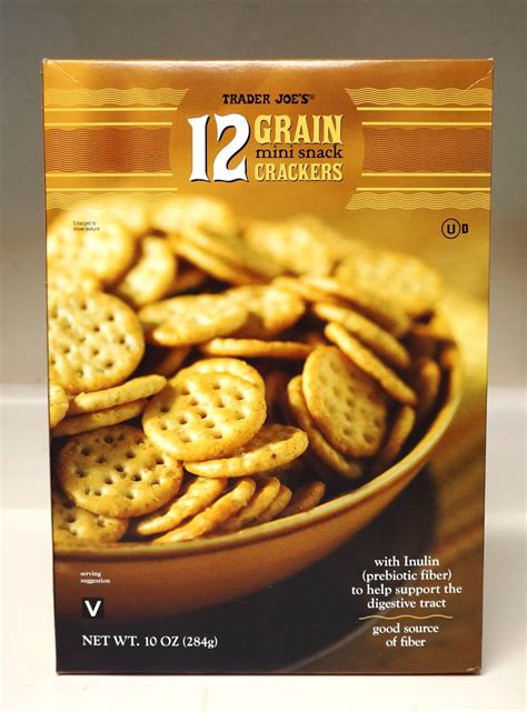 Exploring Trader Joes Trader Joes 12 Grain Mini Snack Crackers
