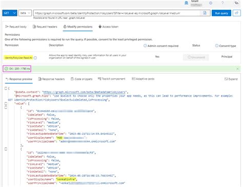 azure sentinel how to retrieve information on users and applications