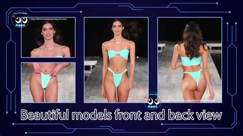 Swimwear Bikini Fashionshow Runway Walking Guide By Fashionmodel