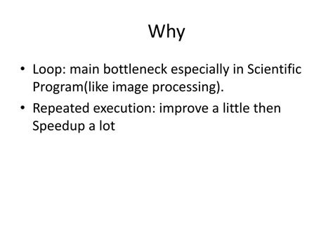 PPT Loop Optimization PowerPoint Presentation Free Download ID
