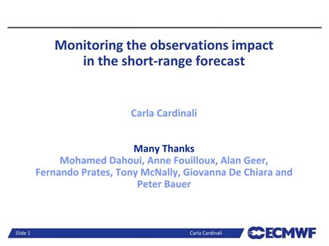 Ppt Forecast Sensitivity To Observation Equations Powerpoint