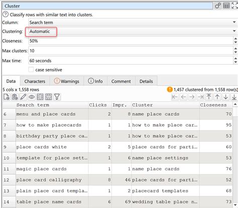 How To Cluster Text