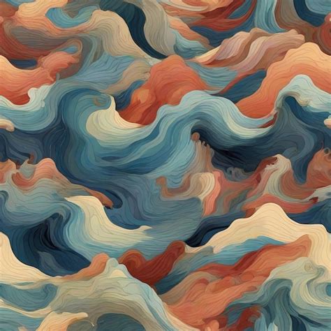 Premium Ai Image Neural Patterns Of Colorful Abstract Wave Objects