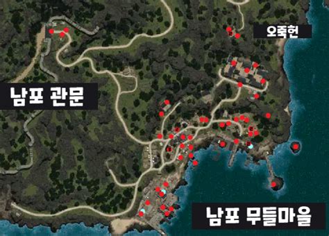 [팁 And 노하우] 아침의 나라 지식작 지도 추가 예정 검은사막 한국