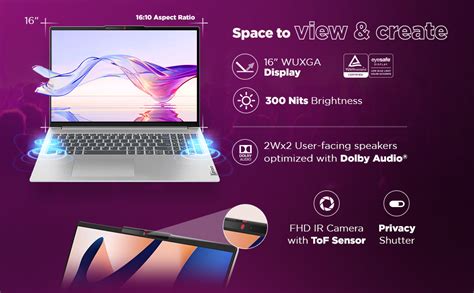 Lenovo IdeaPad Slim Intel Core I H Cm WUXGA IPS Laptop GB GB SSD Win