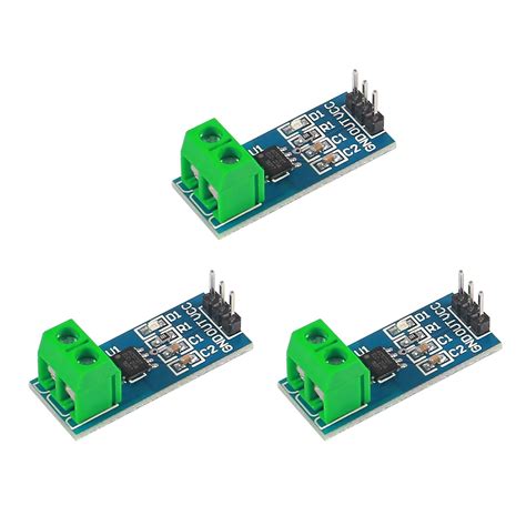 3pcs 20a Range Current Sensor Acs712 Module Acdc For Arduino 20a