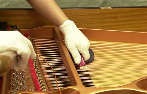 Stringing And Mounting The Keyboard And Action Yamaha United States