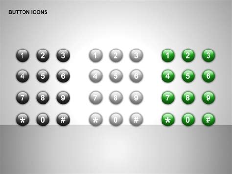 Buttons For PowerPoint PPT