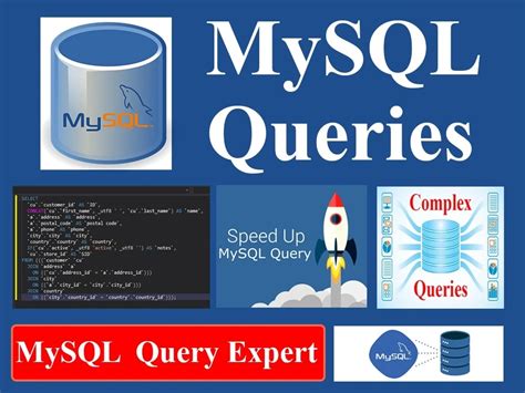 Mysql Database Complex Queries Fast Reports And Increase Speed Of