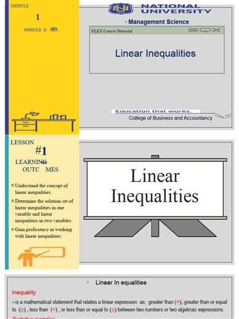 linear inequalities pdf inequality mathematics mathematical
