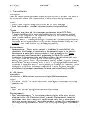 388 hw1.pdf - EECS 388 Homework 1 Zijie Ku 1. Checkout Scenario Assumptions: There are only few ...