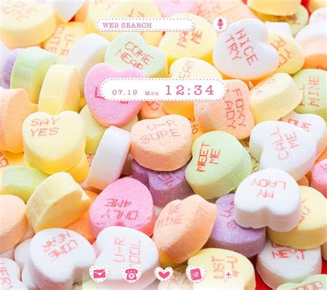 Android Için Sweets Wallpaper Candy Hearts Apk İndir