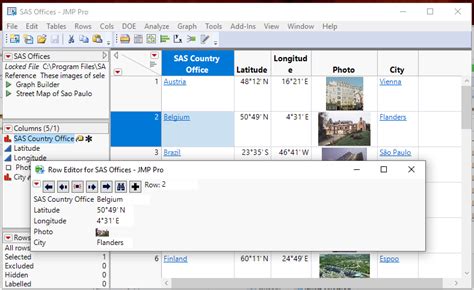 Solved Row Editor Jmp User Community