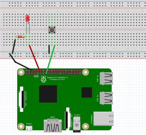 Lab1 — M21 — Python Gpio Control Raspberry Pi3 Model B By Puwanat