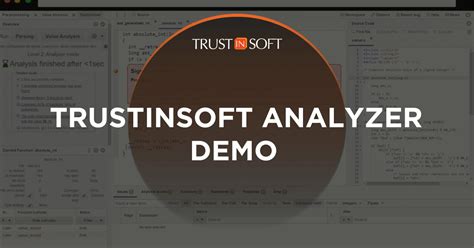 Witness The Power Of Formal Methods A Trustinsoft Analyzer Demo