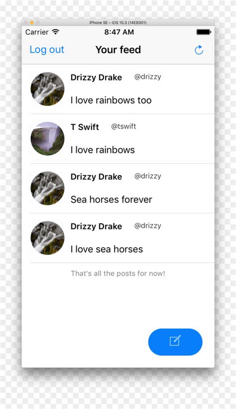 React Native Feed Example Hd Png Download 1504x25401710085 Pngfind