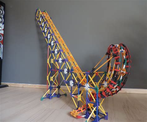 knex ball machine element side loop 7 steps instructables