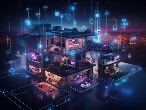 Premium Photo Smart Iot Connectivity Solutions Ai Generated