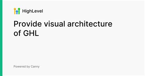Provide Visual Architecture Of Ghl Voters Highlevel