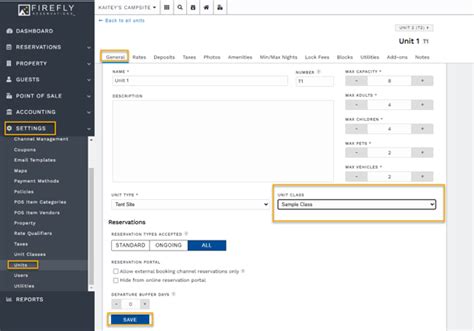 How Do I Add Or Edit A Unit Class