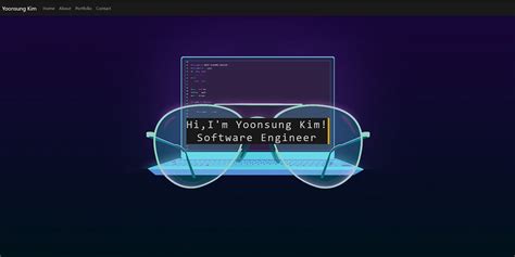 Portfolio Website With Typescript By Yoonsung Kim Medium