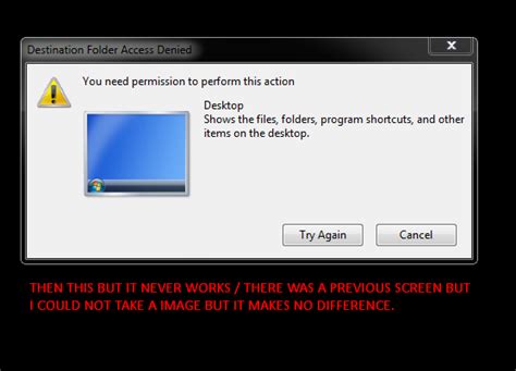 Cannot Create A New Folder On Desktop Windows 7 Forums