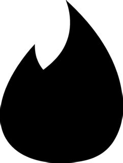 Tinder Icon Logo Black And White Brands Logos