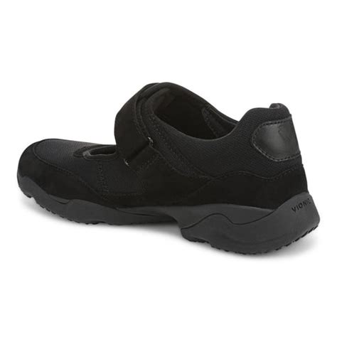 Womens Vionic Walk Slim Giselle Black Stans Shoes