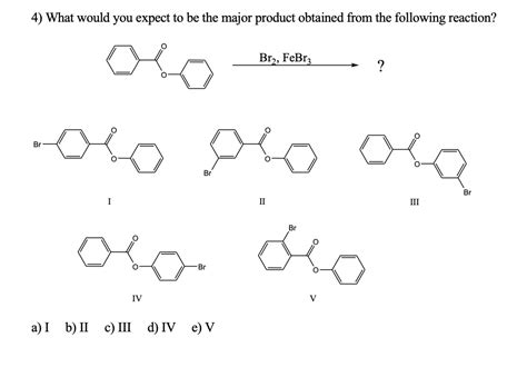 SOLVED: What would you expect to be the major product obtained from the following reaction? Br2 ...