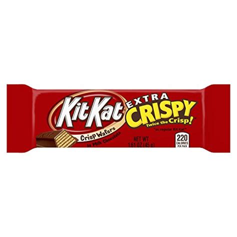 Kit Kat Extra Crispy Candy Bar 161 Ounce Bars Pack Of 36 Want It All
