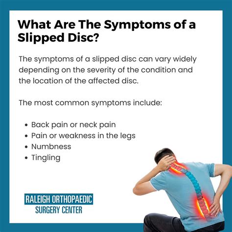 Herniated Lumbar Disc Symptoms
