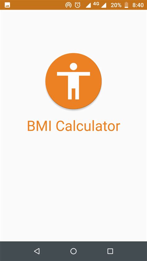 BMI Calculator App On Amazon Appstore