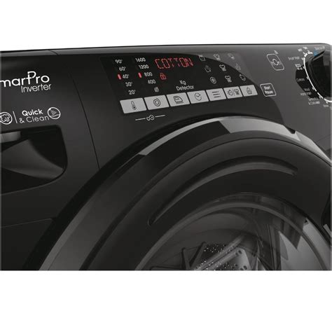 Candy Smart Pro 8kg 1600rpm Washing Machine Black Cso686twmbb6 80