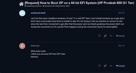 Actual Way To Boot Windows Xp From Gpt Windows XP 2000 Server 2003 Win Raid Forum
