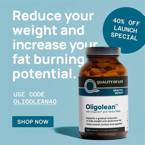 Increase Your Fat Burning Potential With Oligolean Our Special Launch Offer Is Live Until June
