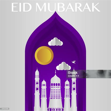 벡터 라마단 카림 카드 모스크 달 별 태양과 구름과 빈티지 종이 배너 거룩한 라마단 소원 동양 스타일의 아랍 장식 이슬람 이슬람 배경입니다 0명에 대한 스톡 벡터 아트 및