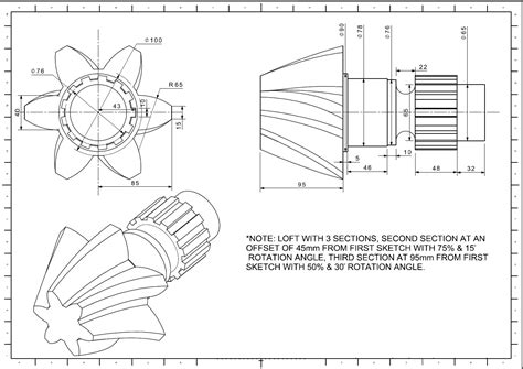 Jino Industries Cad Exercise Drawings