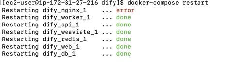 Docker Compose Restart Fails · Issue 1392 · Langgeniusdify · Github