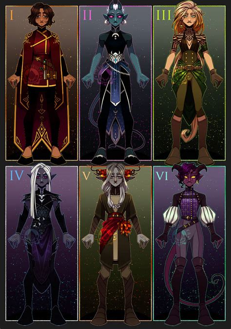 Chibi Dnd Adoptables Closed By Mrakobulka On Deviantart