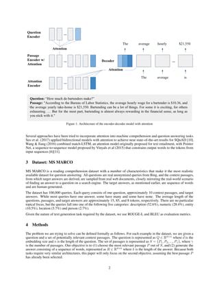 Nlp Project Machine Comprehension Using Attention Based Lstm Encoder Decoder Architecture Pdf