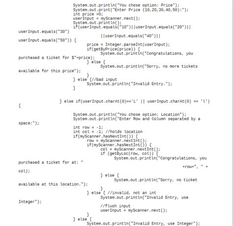 Solved P A Theater Seating Chart Is Implemented As A Chegg