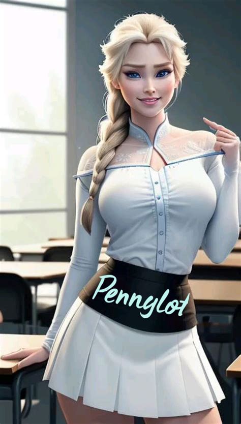 Elsa In College Disney Princess Elsa Princess Elsa Disney Princess