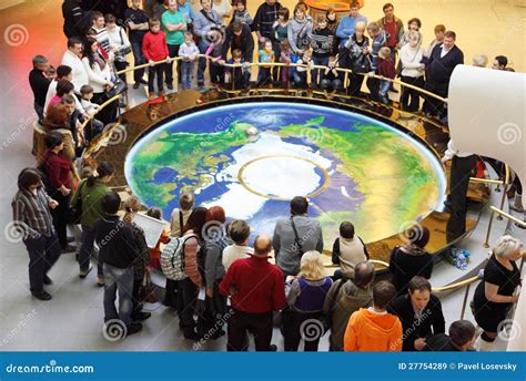 Foucault Pendulum Showing Earth`s Rotation Editorial Image