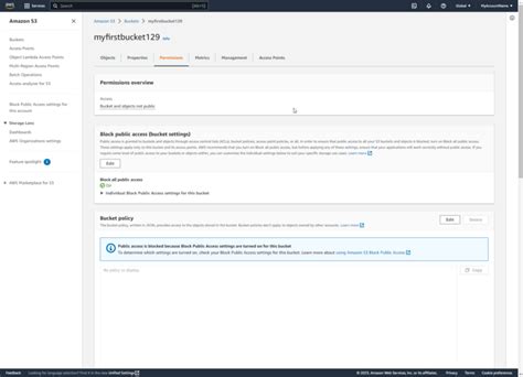 Configure S3 Permissions And Access Controls Server Academy