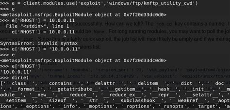 Un Informático En El Lado Del Mal Python And Metasploit Librería Pymetasploit Para Integrar Scripts
