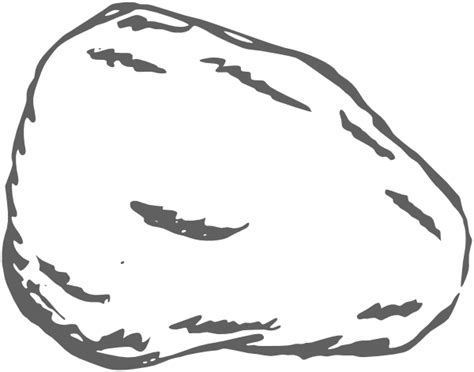 Rock Outline Turn Clip Art At Vector Clip Art Online