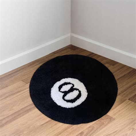 Symulacja Bilard 8 Kulek Okrągły Dywan Mata Do Kąpieli Mata Podłogowa